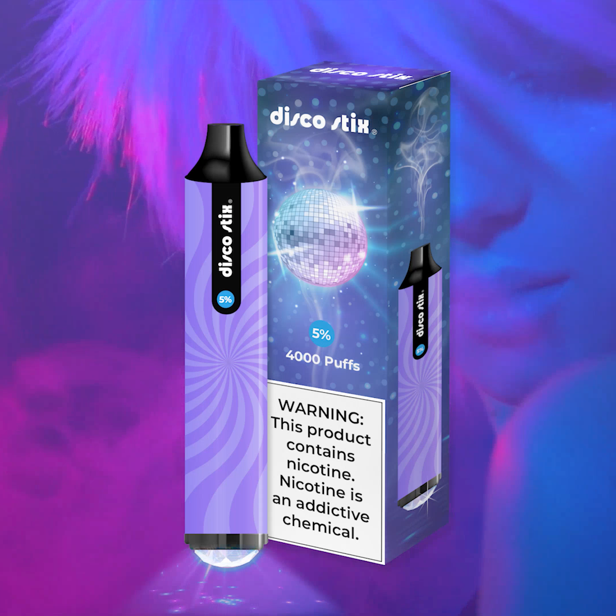 Disco Stix - Packaging - Watch Me Design