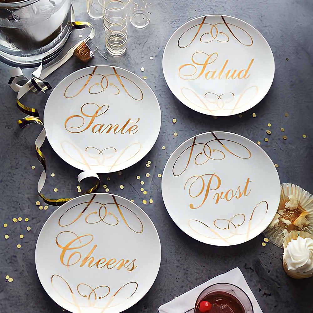 Neiman Marcus - Holiday Plates - Watch Me Design